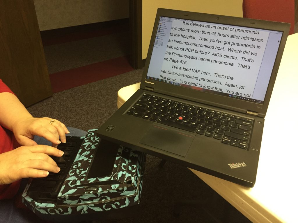 Perpetual student: The joys of CART captioning in higher ed