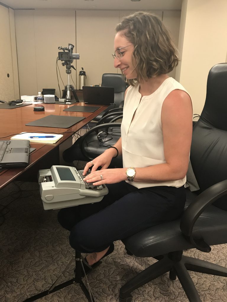 Court reporting as a second career