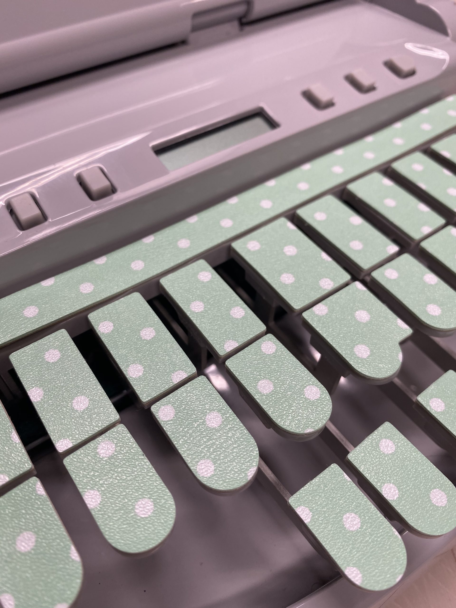 Student creates steno fashion