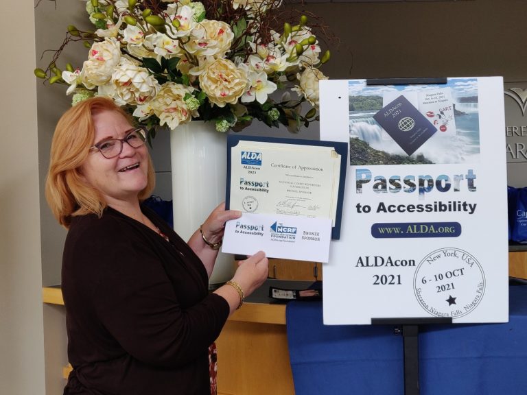 Association of Late-Deafened Adults Honors NCRF and NCRA at its October ...