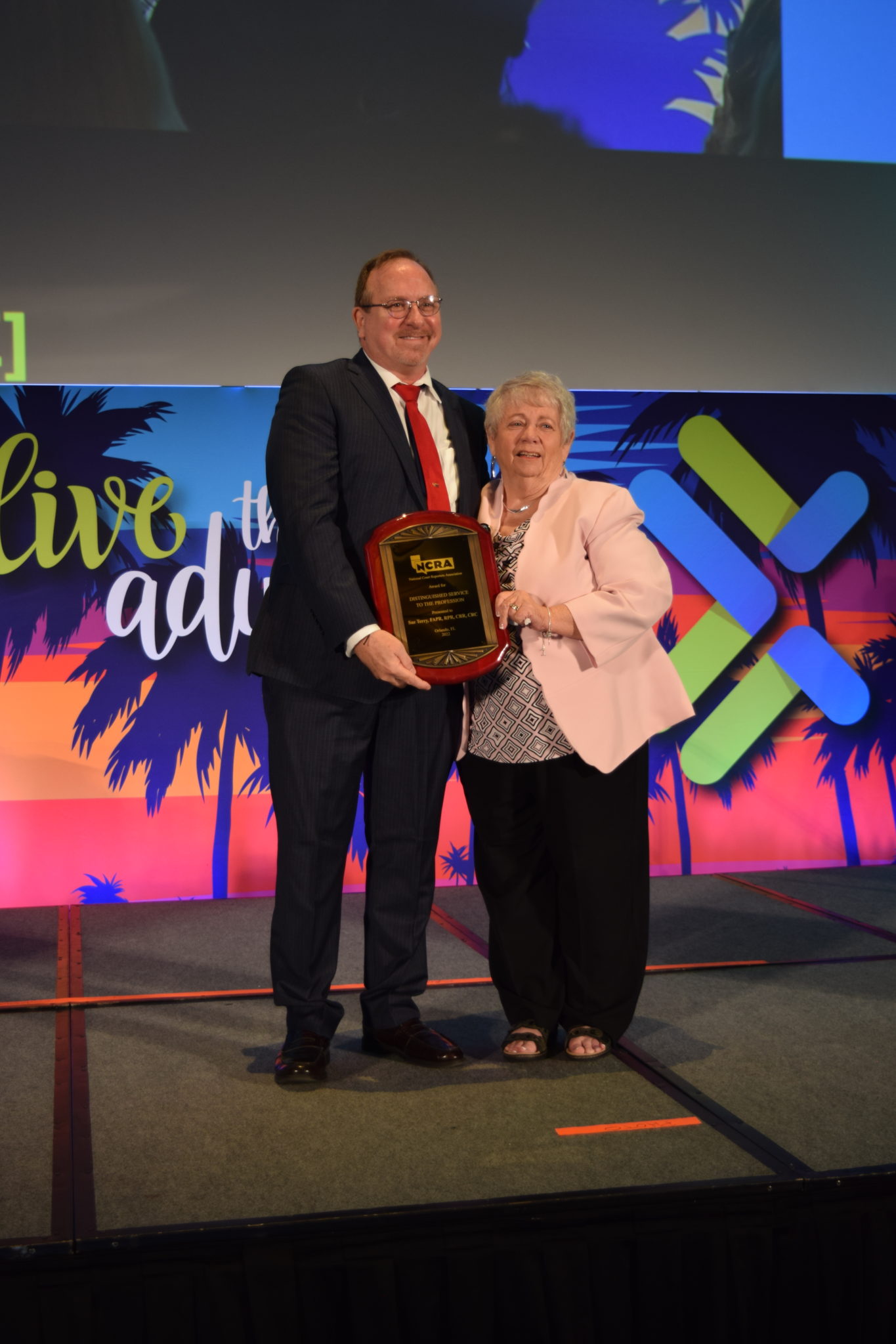 Sue A. Terry honored with NCRA 2022 Distinguished Service Award