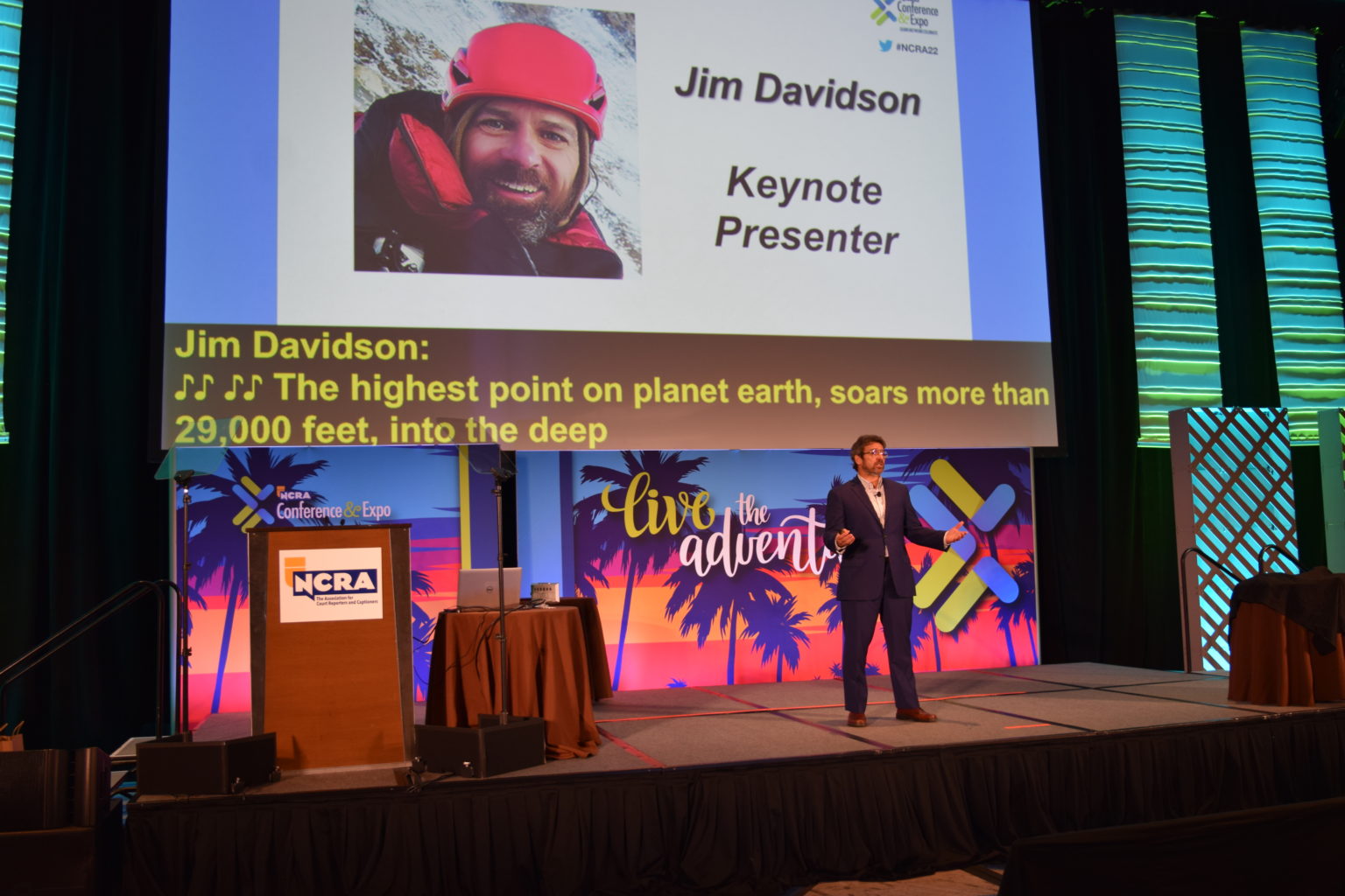 Resilience expert Jim Davidson delivers 2022 NCRA Conference & Expo ...