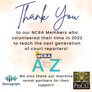 NCRA A to Z 2022 – Year in Review
